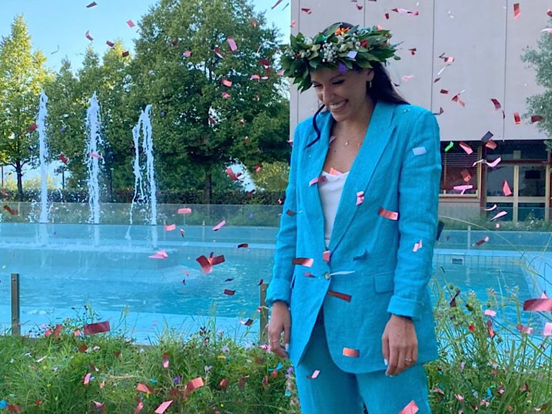 Laurea in scienze delle attività motorie e sportive per Eleonora Carbone