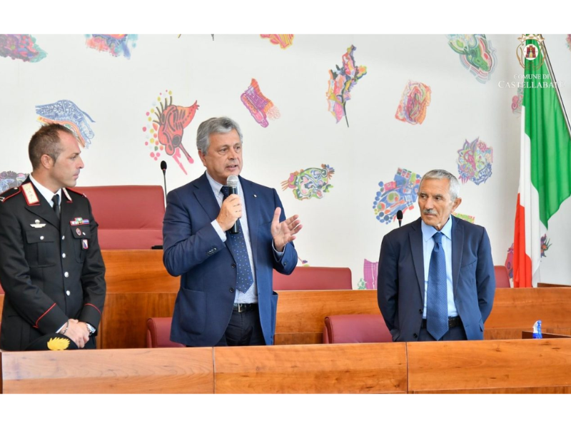 Castellabate. Ieri la cerimonia di benvenuto ai comandanti Marco Cesa e ...