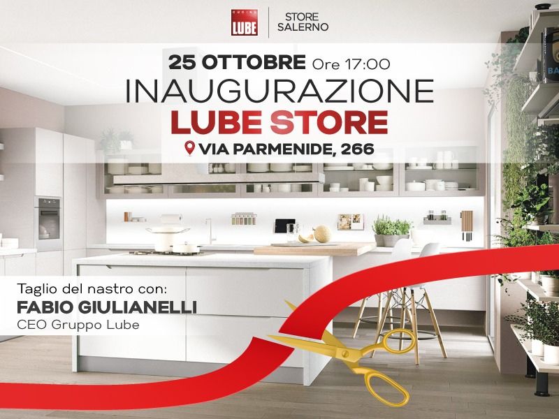 Apre le porte il più grande LUBE Store di Salerno: martedì 25 ottobre ...