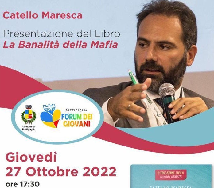 Battipaglia. Catello Maresca presenta "La Banalità della Mafia ...
