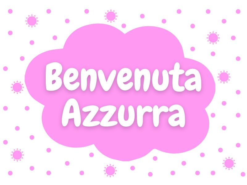 Fiocco rosa in casa Castellano: è nata Azzurra | Battipaglia 1929 ...